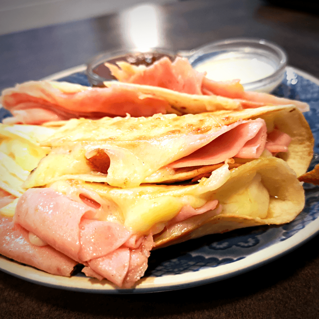 Sincronizada de jamón york - Cielito lindo